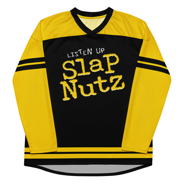 Jeff Jarrett Slap Nutz Hockey Jersey - WrestleMerchCentral
