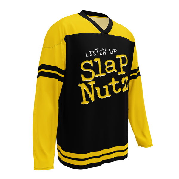 Jeff Jarrett Slap Nutz Hockey Jersey - WrestleMerchCentral